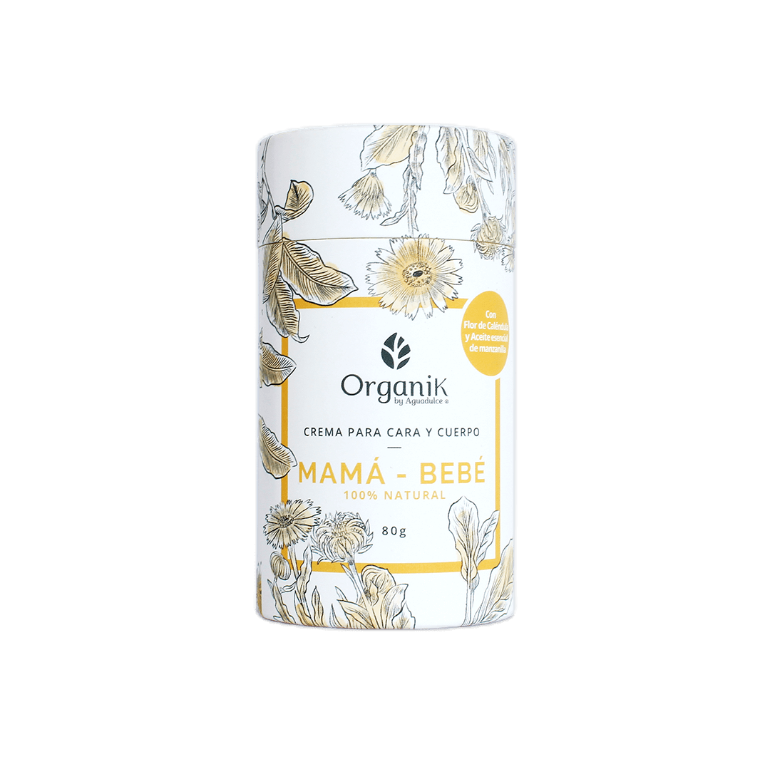 Crema natural Mamá- Bebé 80g con caléndula y manzanilla – Organik by ...